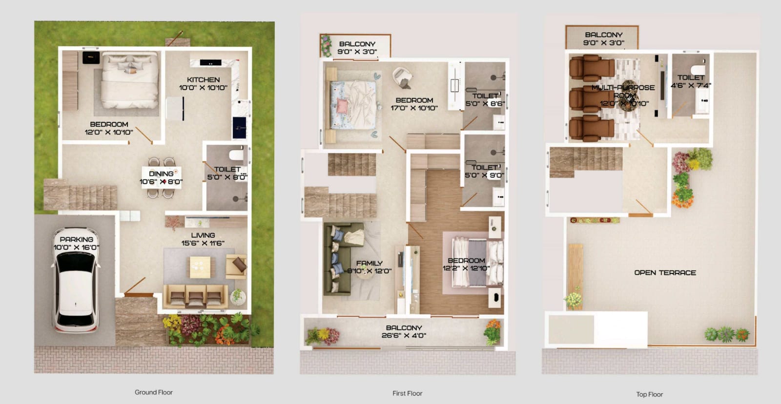 Floor plan - Grand La Plazzo Villa