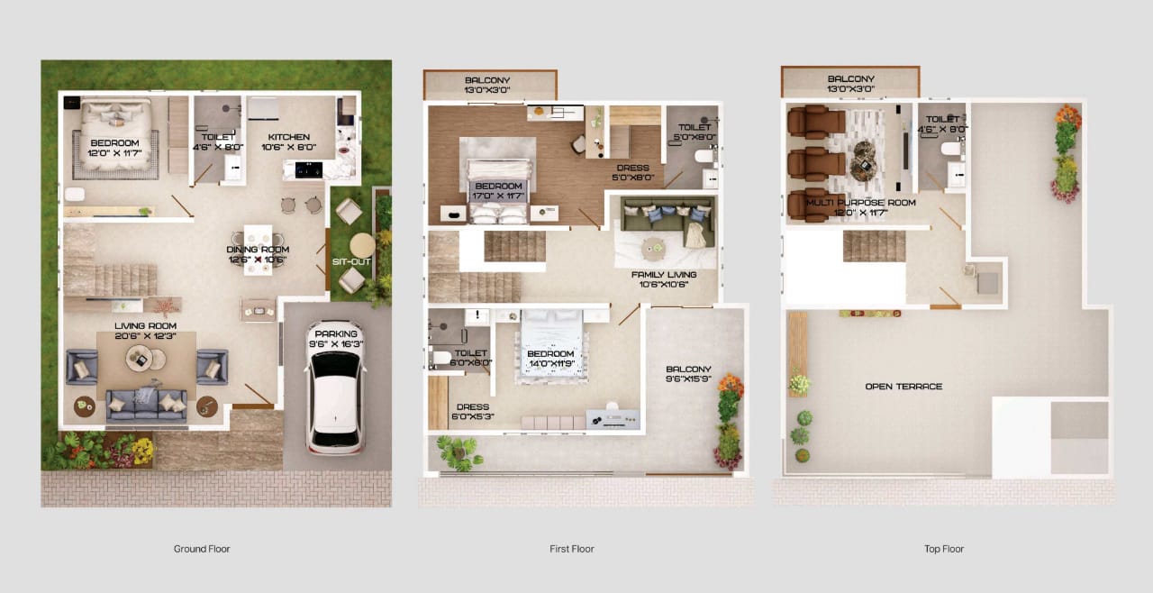 Floor plan - Grand La Plazzo Villa